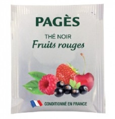 Thé noir Fruits rouges x 50 - Pagès [Pagès] Thés & Infusions, ref. THNGF50